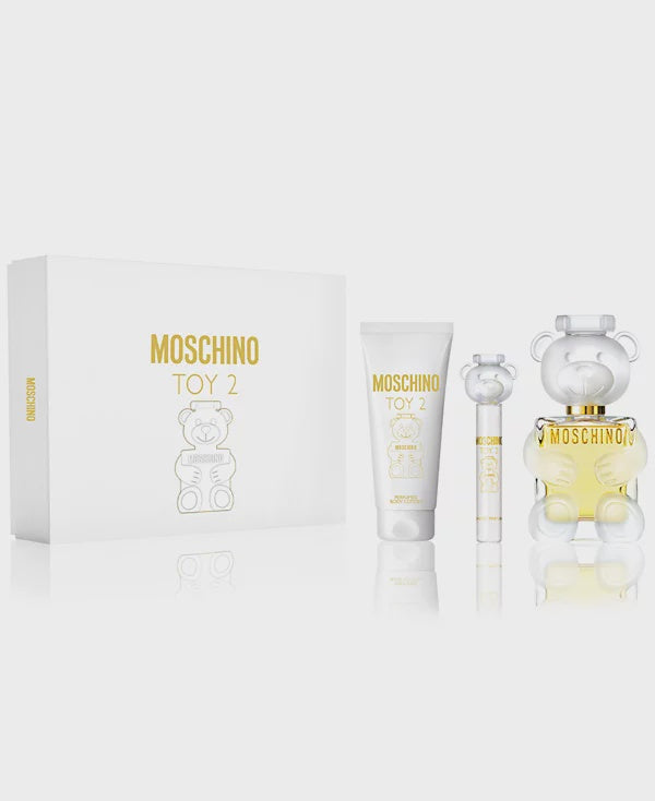 Toy 2 Moschino Set 3.4oz EDP & 3.4oz BL & .34oz EDP Mini – AuraFragrance