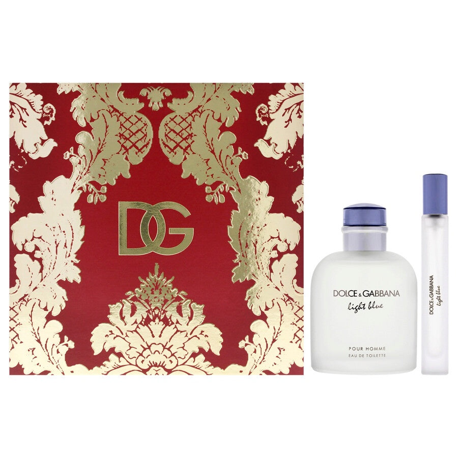 G Light Blue Gift Set 4.2oz EDT & .33oz Mini EDT – AuraFragrance