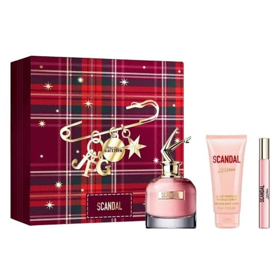 Scandal JPG Women Set 2.7oz EDP & .34oz EDP & 2.5oz BL – AuraFragrance