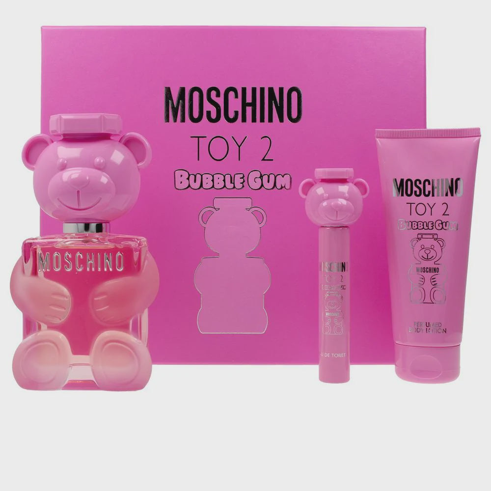 Toy 2 Bubble Gum Set 3.4oz EDP & .34oz EDP & Body Lotion – AuraFragrance
