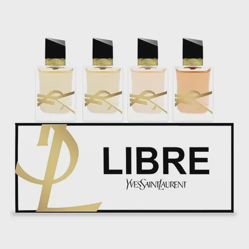 Libre Minis Set 4x7.5ml EDT & EDP & EDP Intense – AuraFragrance
