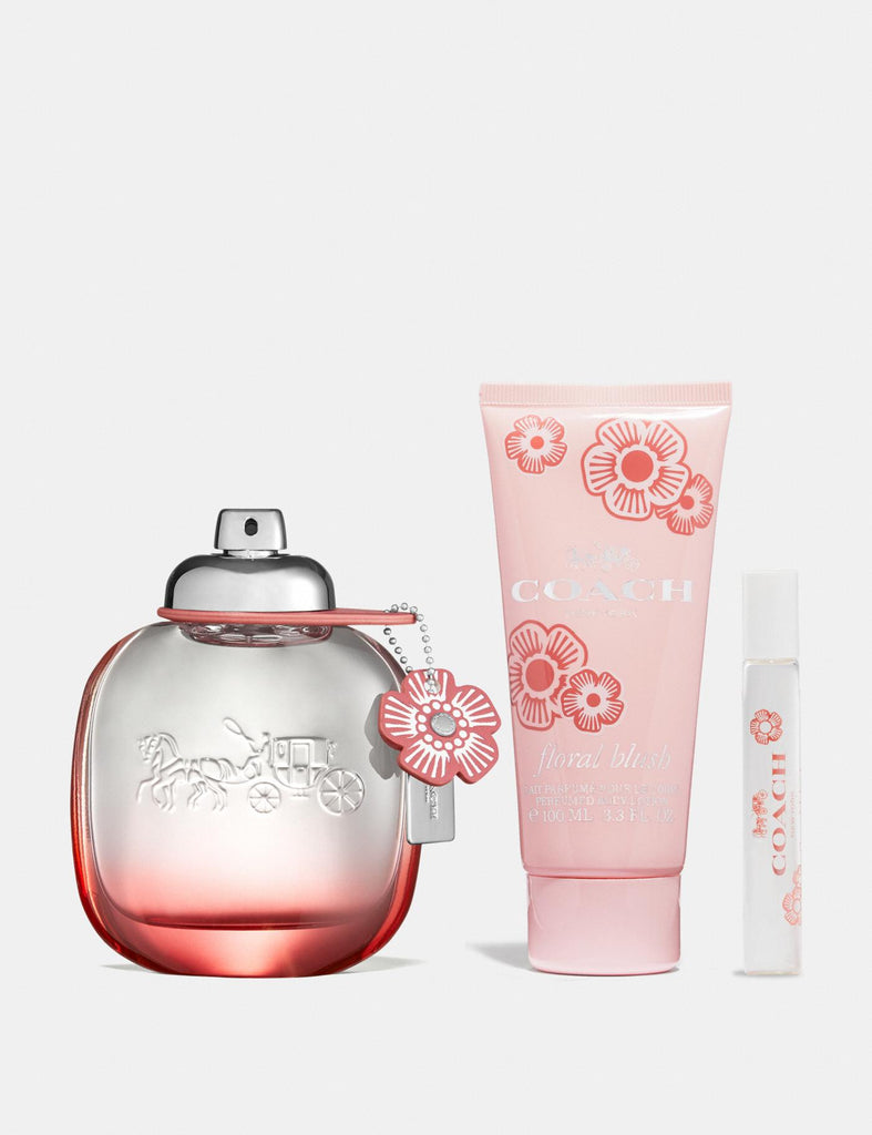 Coach Floral Blush 3oz EDP & .25oz EDP & 3.3oz BL – AuraFragrance